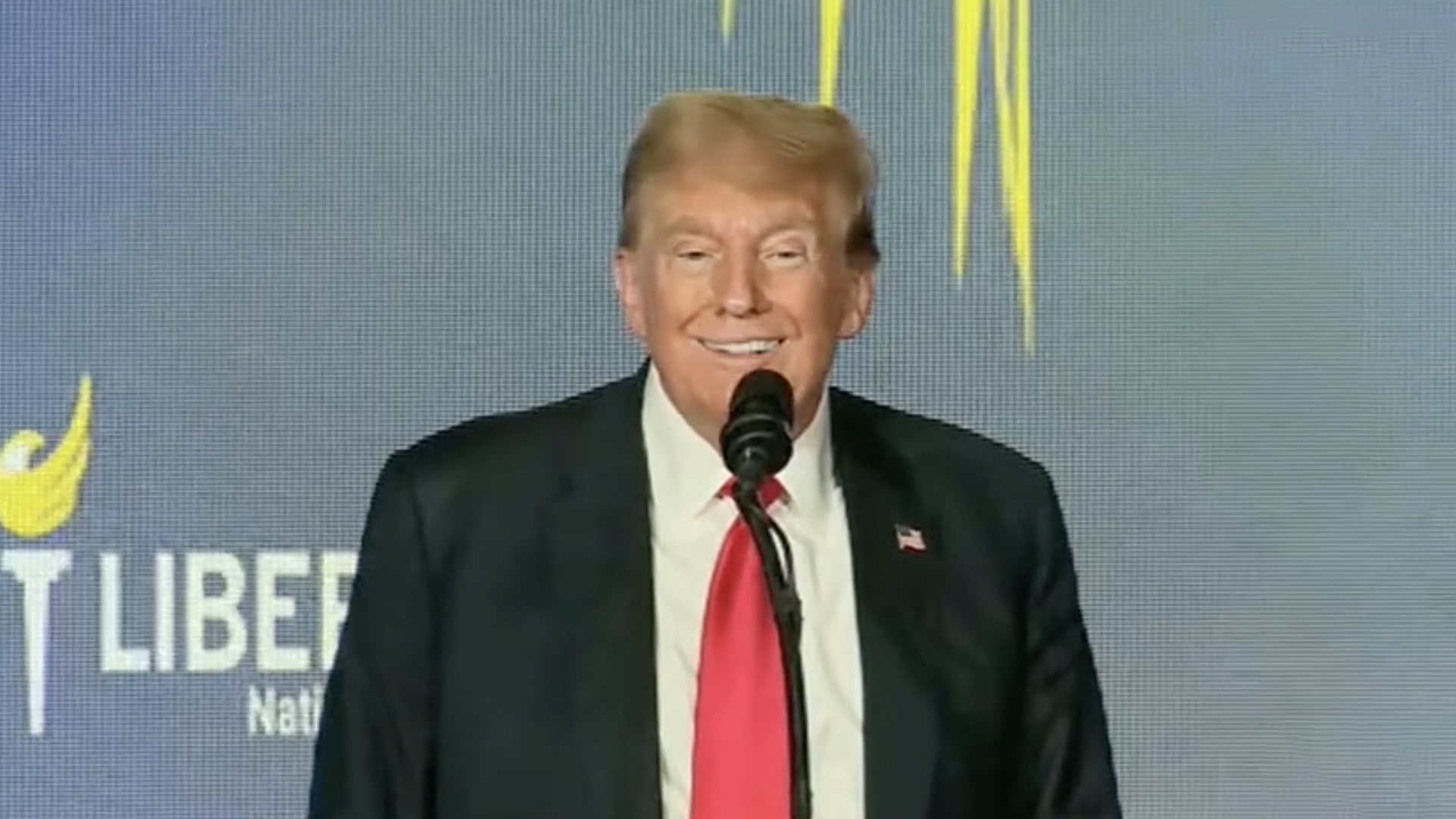 Trump makes bold moves in address to Libertarian Party convention